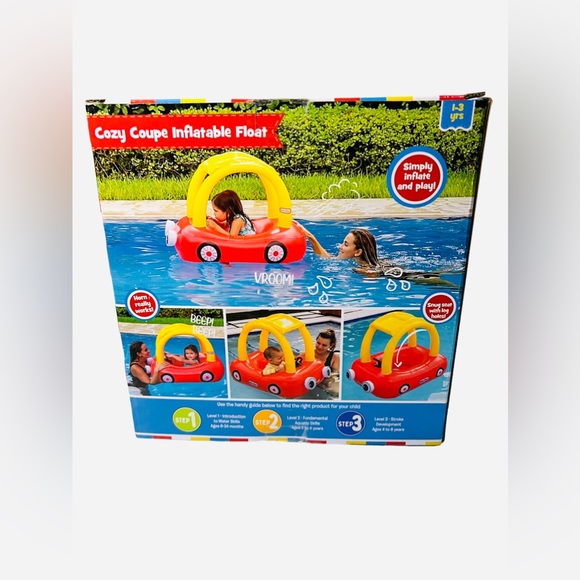 Little Tikes | Swim | Little Tikes Cozy Coupe Inflatable Pool Float ...